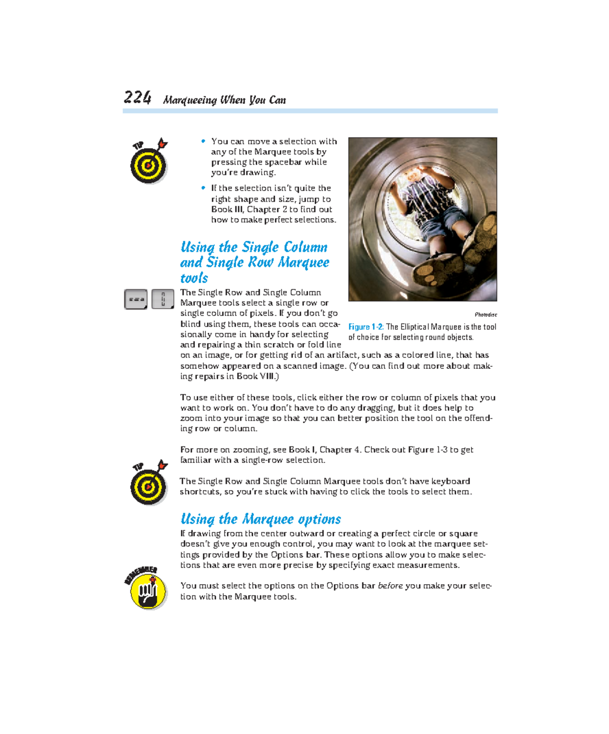 Photoshop for Dummies (32) - 224 Marqueeing When You Can You can move a ...