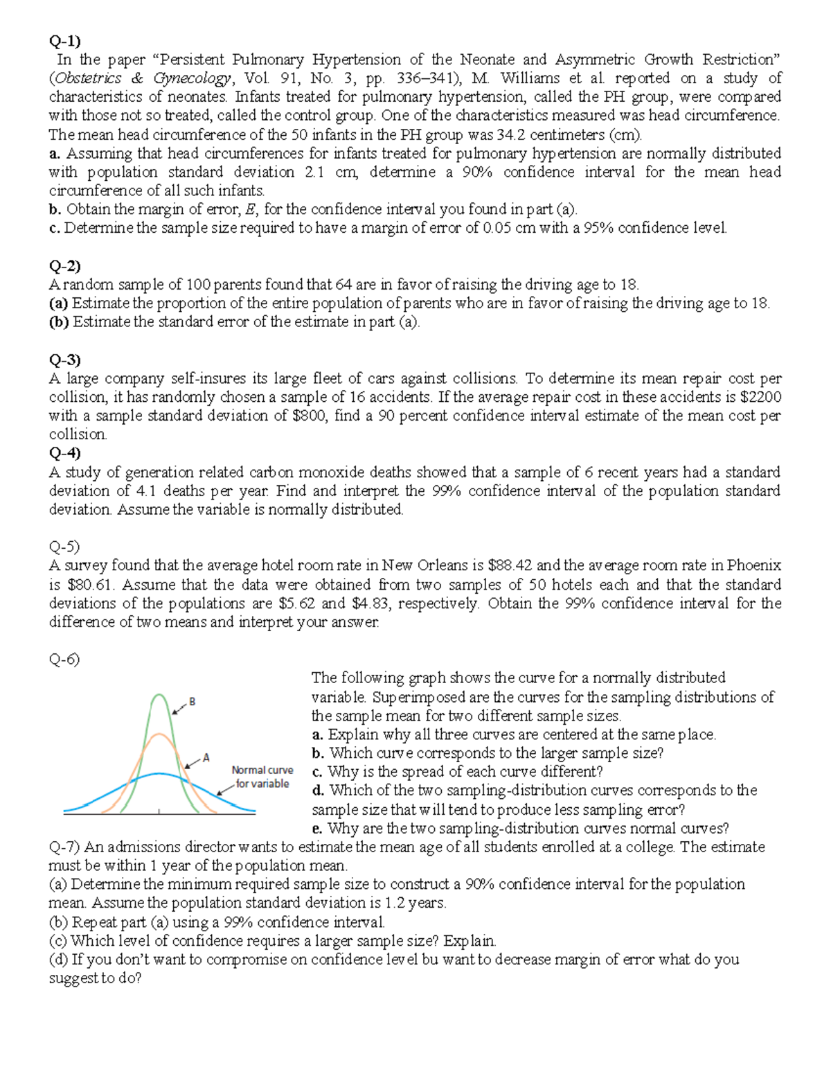 QSMS - CI Practice Questions - Quantitative Skills and Managerial ...