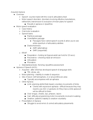 Dysarthrias cont - continued dysarthria and types of dysarthria ...