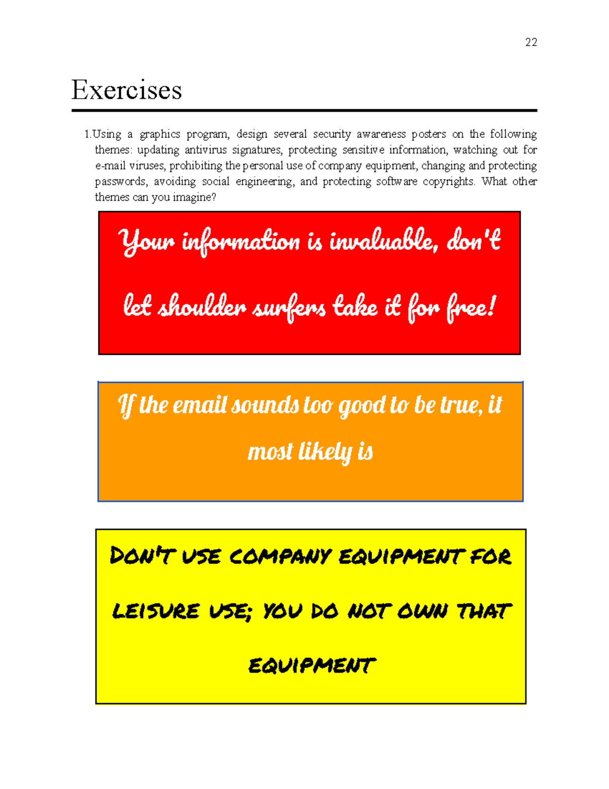 CST 2410 - Introduction to Computer Security Practice Questions Part 8 ...