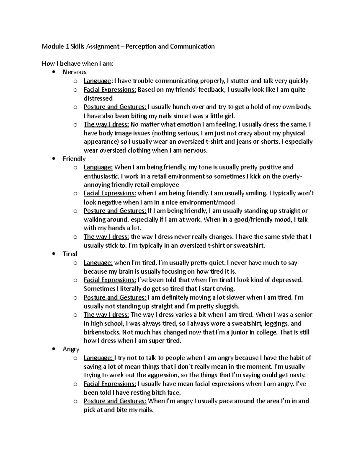 Module 1 Skills Assignment - Module 1 Skills Assignment – Perception and Communication How I ...