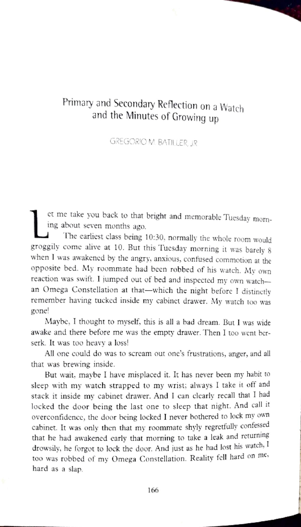 Reflrction on a Watch - Primary and Secondary Reflection on a Watch and ...