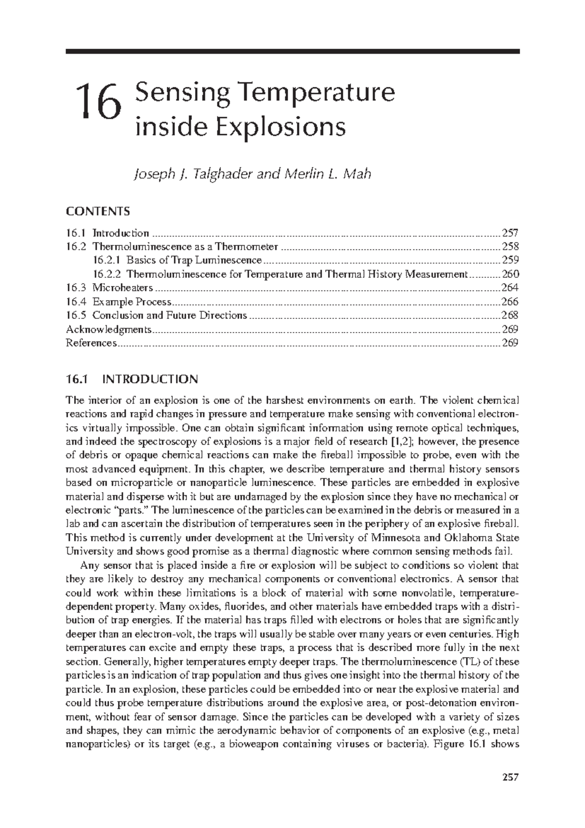 Chapter 16 - aaa - 257 16 Sensing Temperature inside Explosions Joseph ...