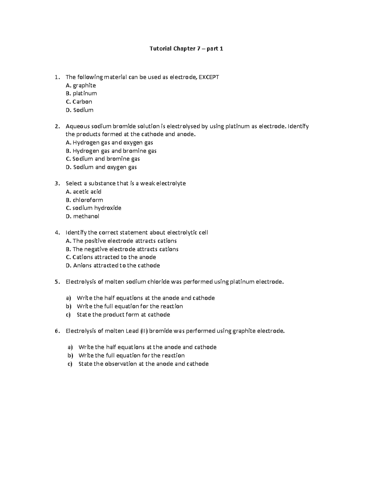 Tutorial Chapter 7 Part 1 Tutorial Chapter 7 Part 1 The Following Material Can Be Used As 6473