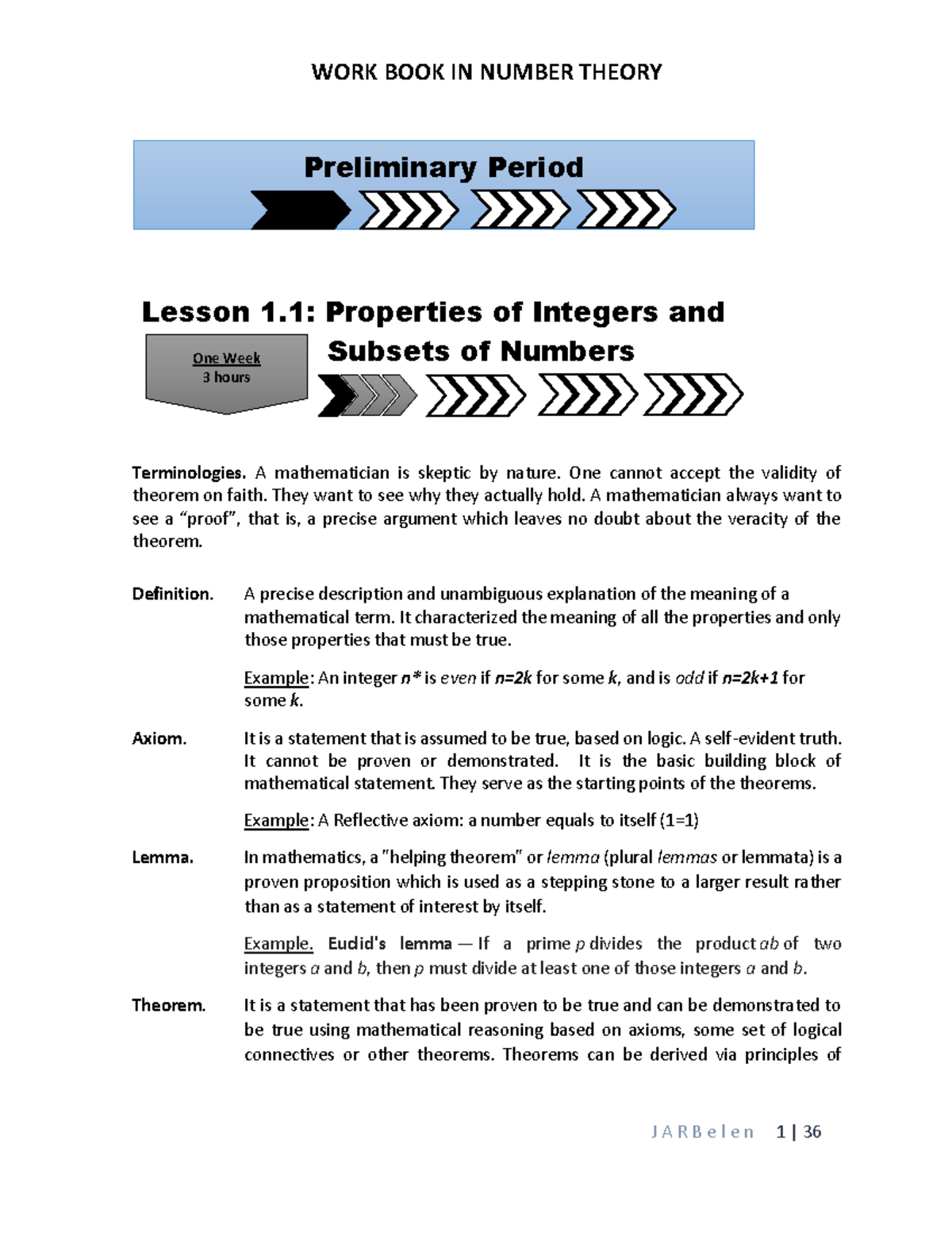 Local media 8939619190863511991 - Lesson 1: Properties of Integers and ...