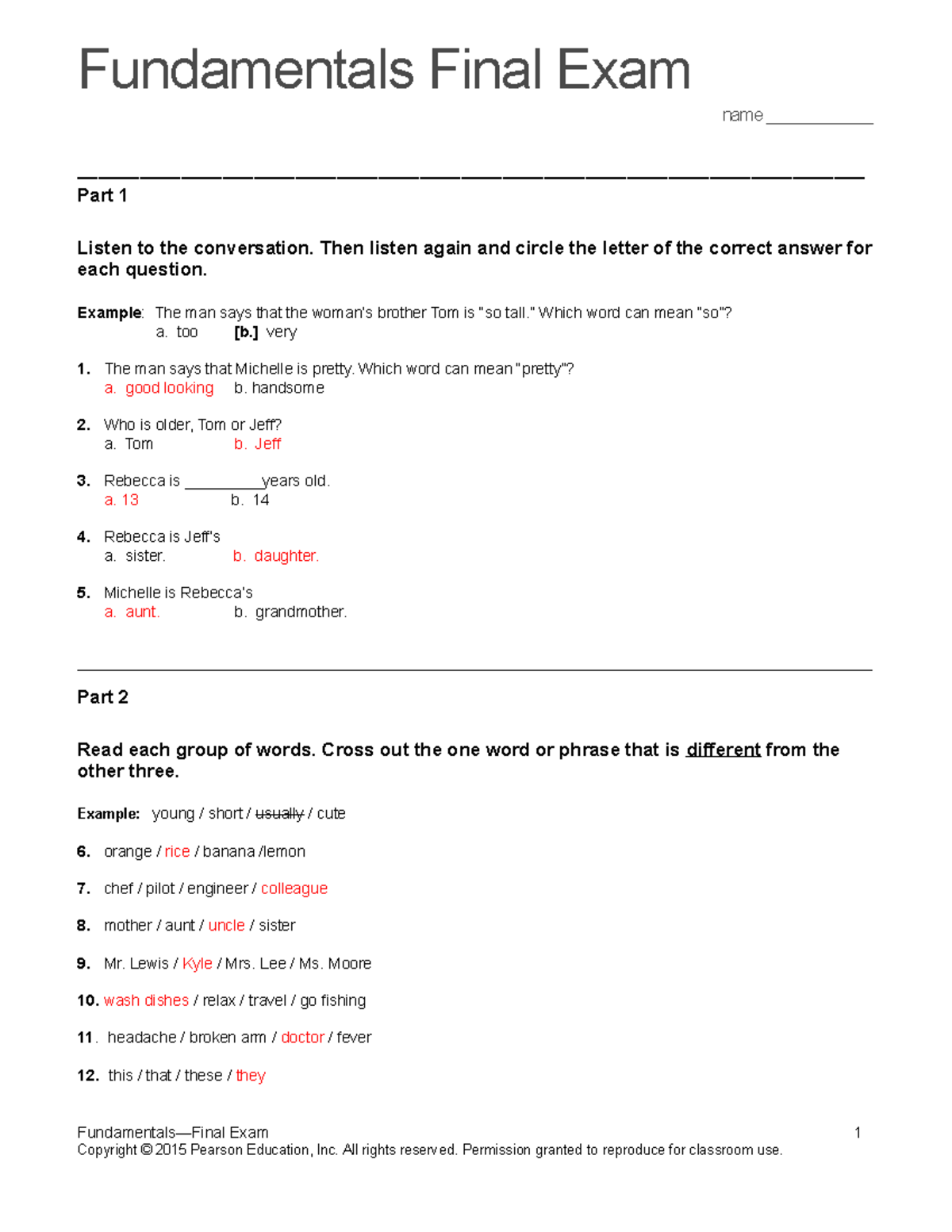 Revision-Final-Exam - ko co gi - Fundamentals Final Exam name ...