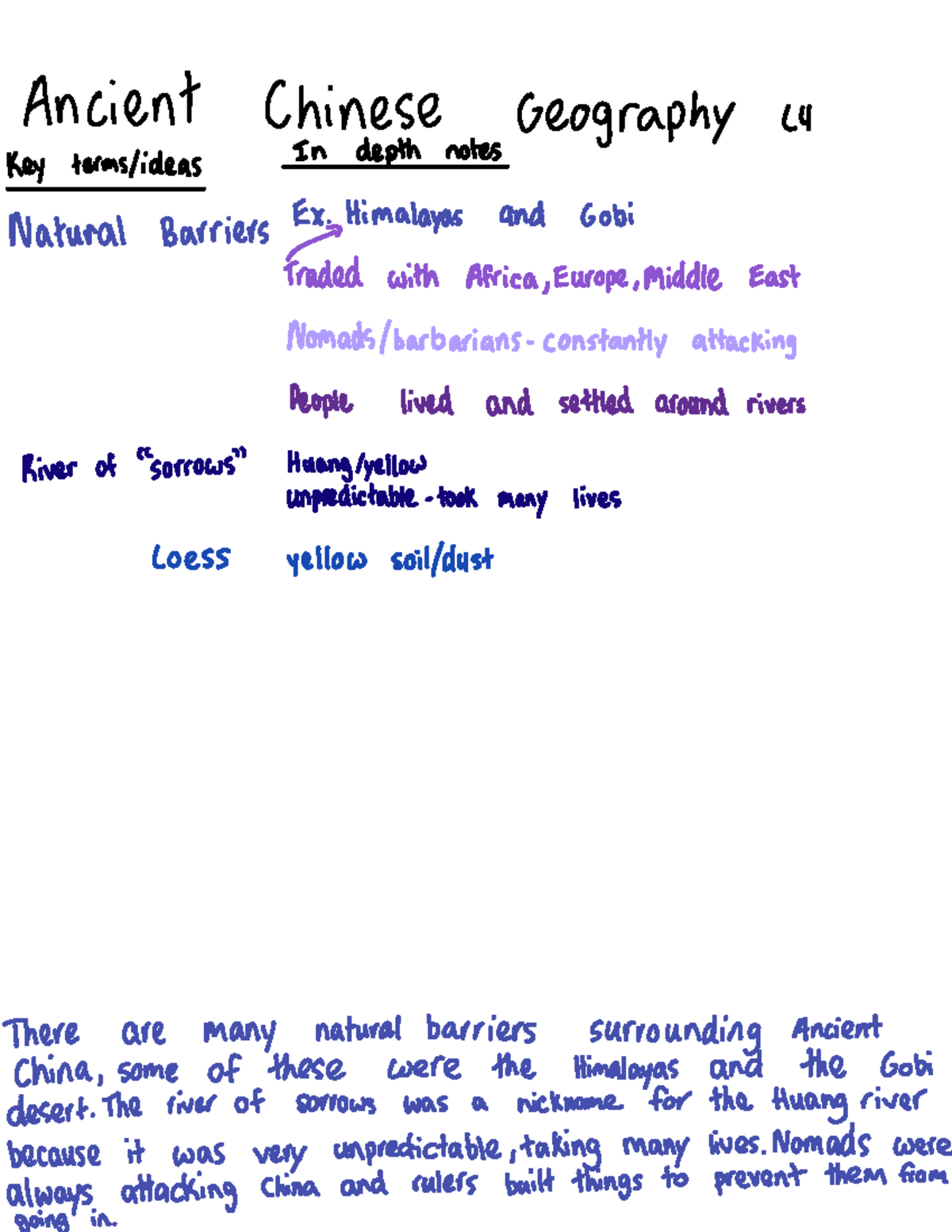 Ancient Chinese geography - Studocu