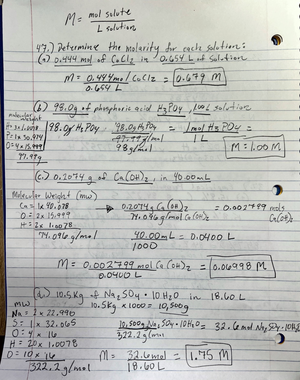 CHEM133 K004Winter 2024 The Scientific Method 323009 - Student Name ...