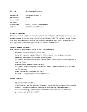 2021 P2 - edpm past paper 1 2021 - Electronics And Fundamental - Studocu