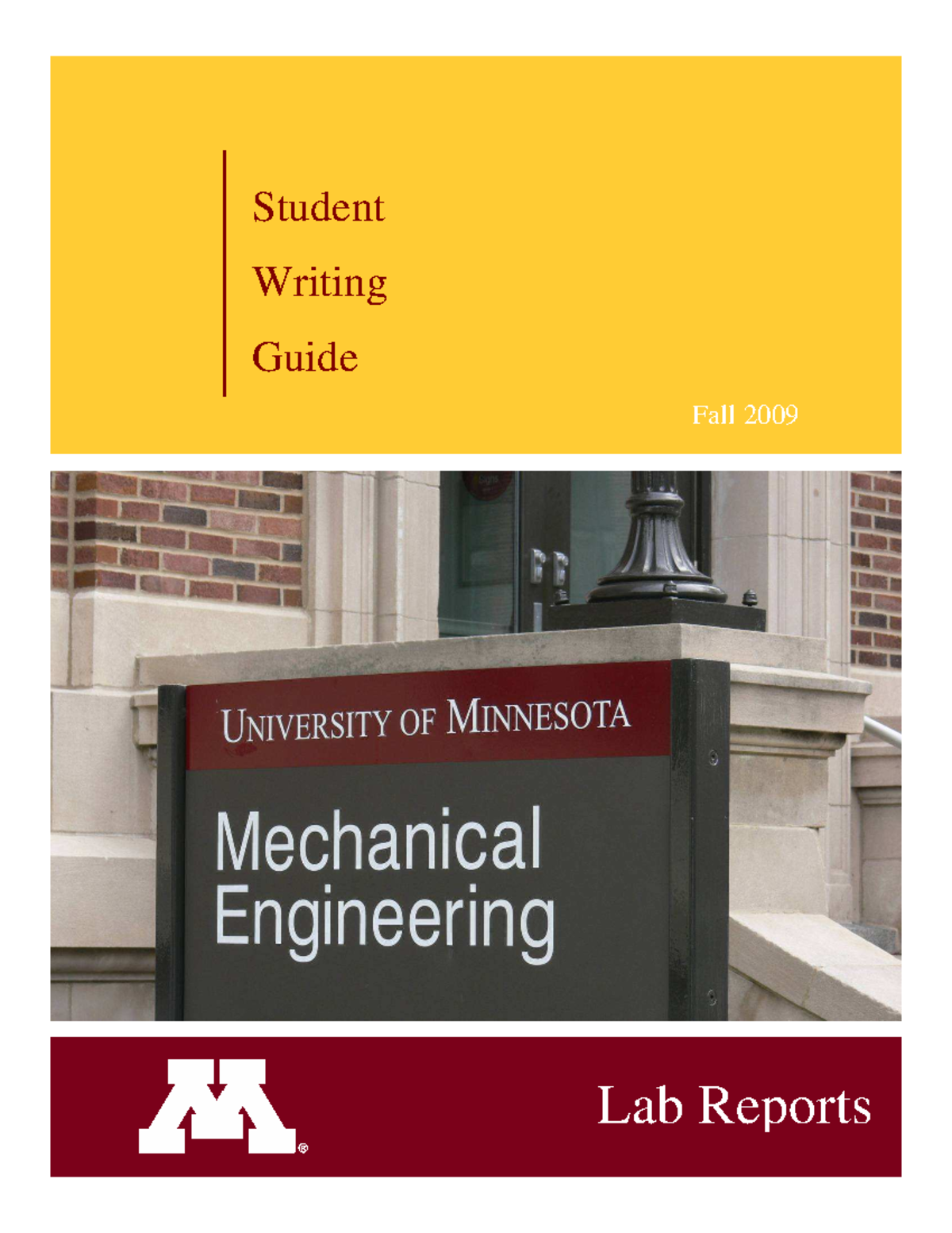 Mechanical Engineering Lab Report Sample - Student Writing Guide Lab ...