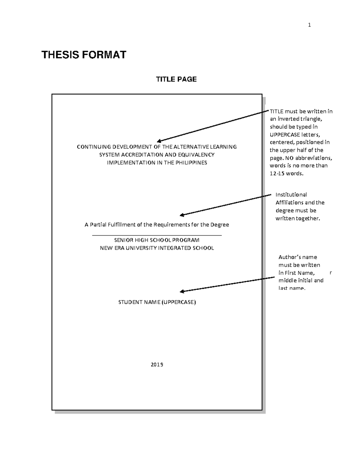 Thesis AND Dissertation Format updated 2019 1 1 - THESIS FORMAT TITLE ...