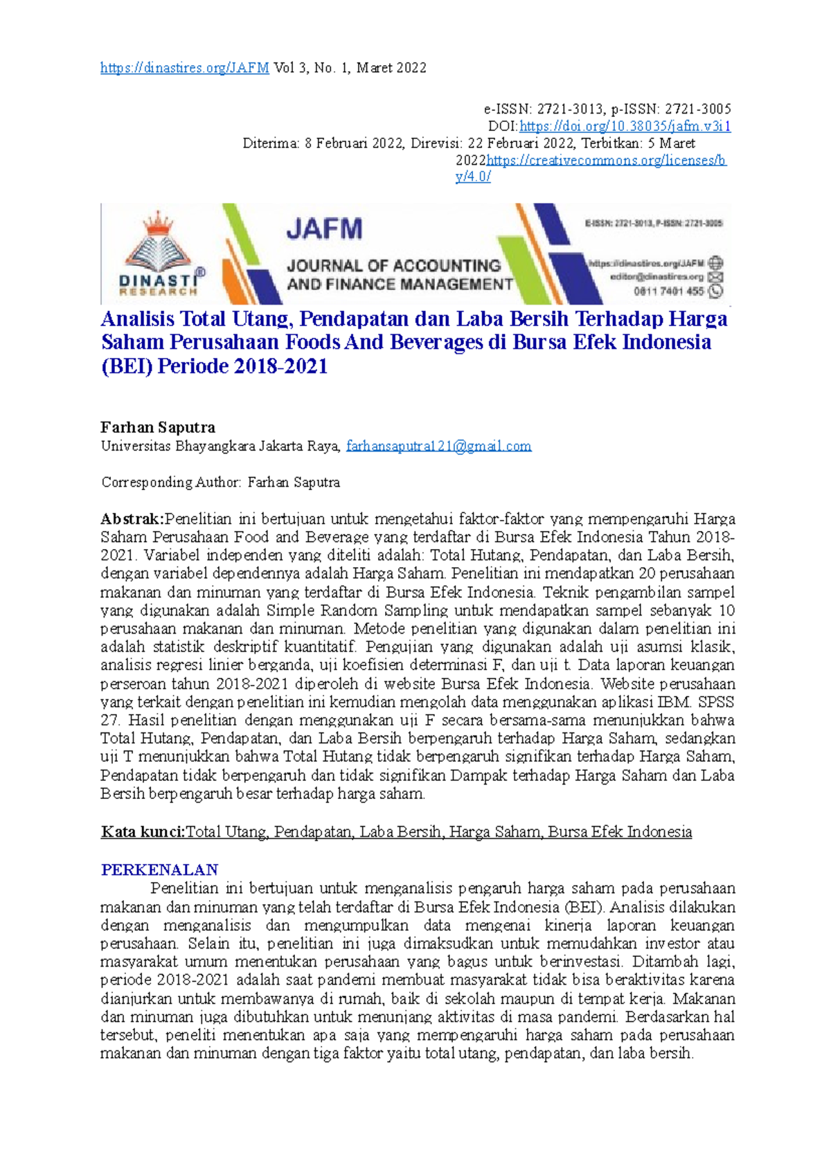 Salinan terjemahan Tugas Metpen pert 1 Artikel ilmiah - dinastires/JAFM ...