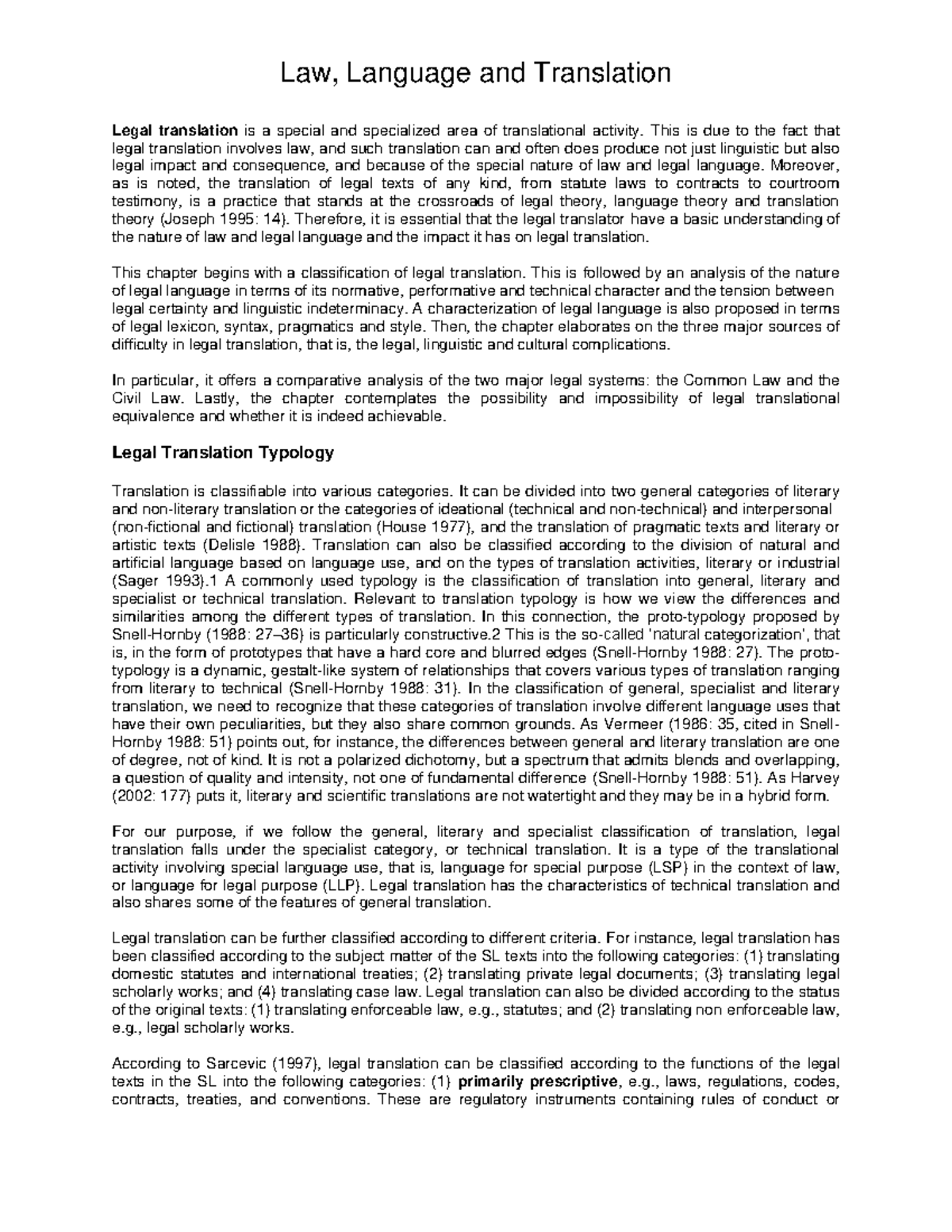 FIL 1 Translating Law Law Language And Translation Legal fil-1-translating-law-law-language-and-translation-legal