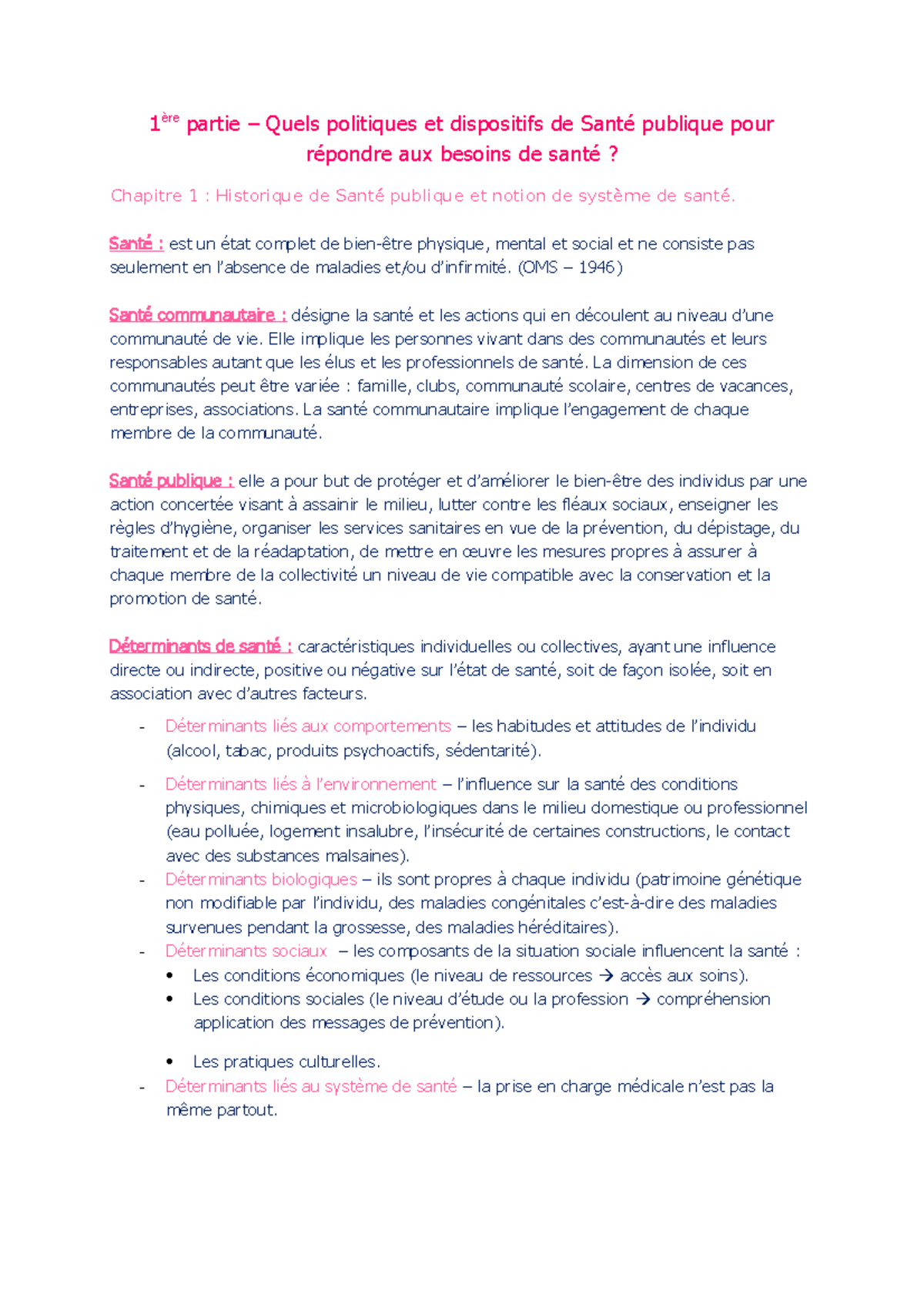 STSS Definitions - 1 ère partie – Quels politiques et dispositifs de ...