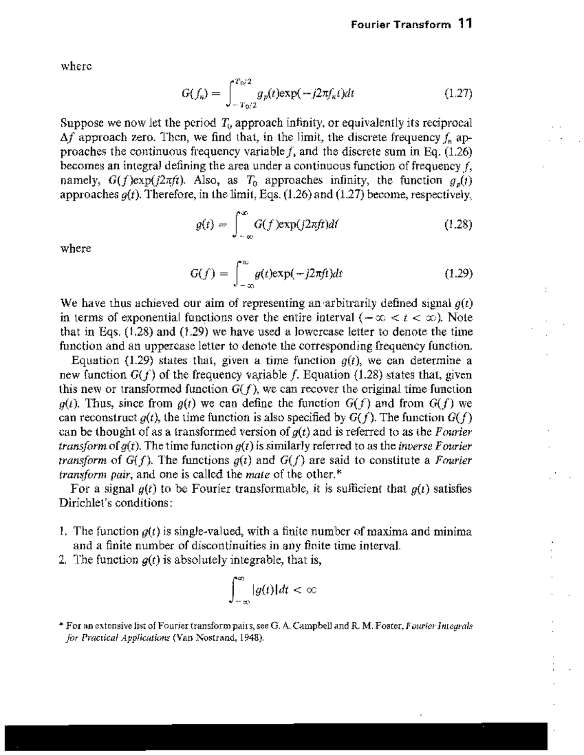 Fourier Transform - Engineering Mathematics - II - Studocu