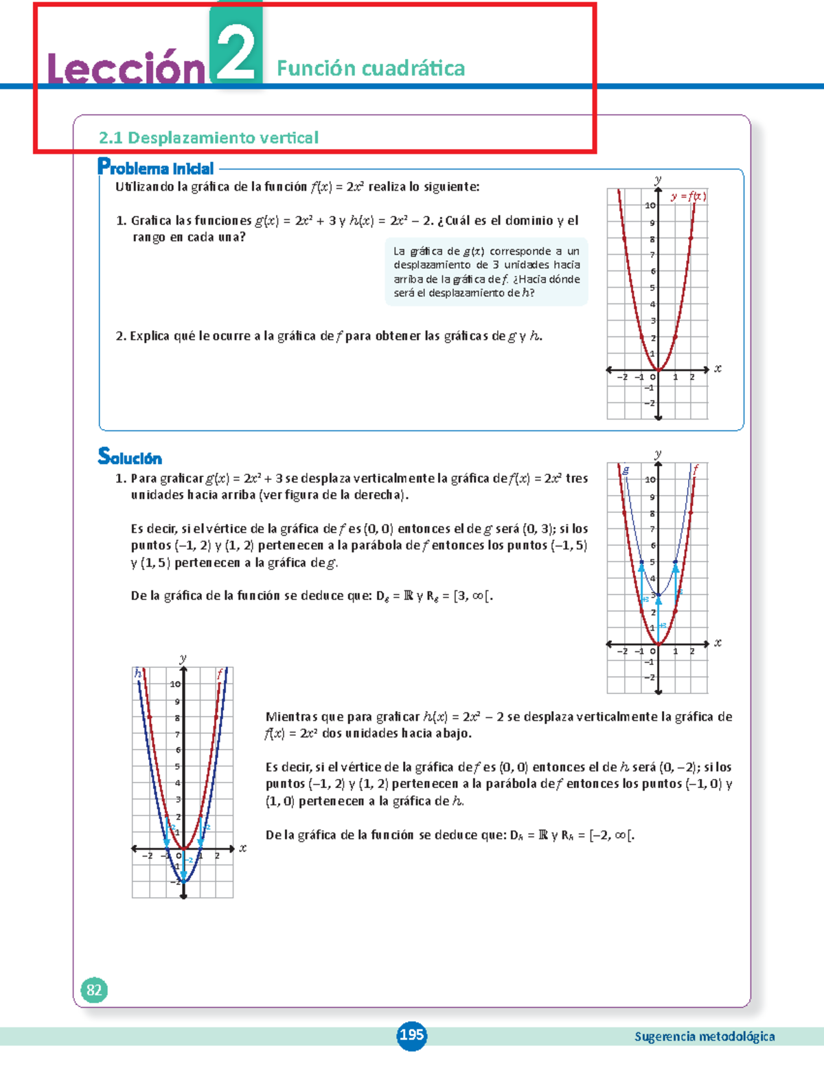 1° AÑO Semana 1 FASE 3 - SDSDSDSDSD - 195 Sugerencia metodológica 2 ...