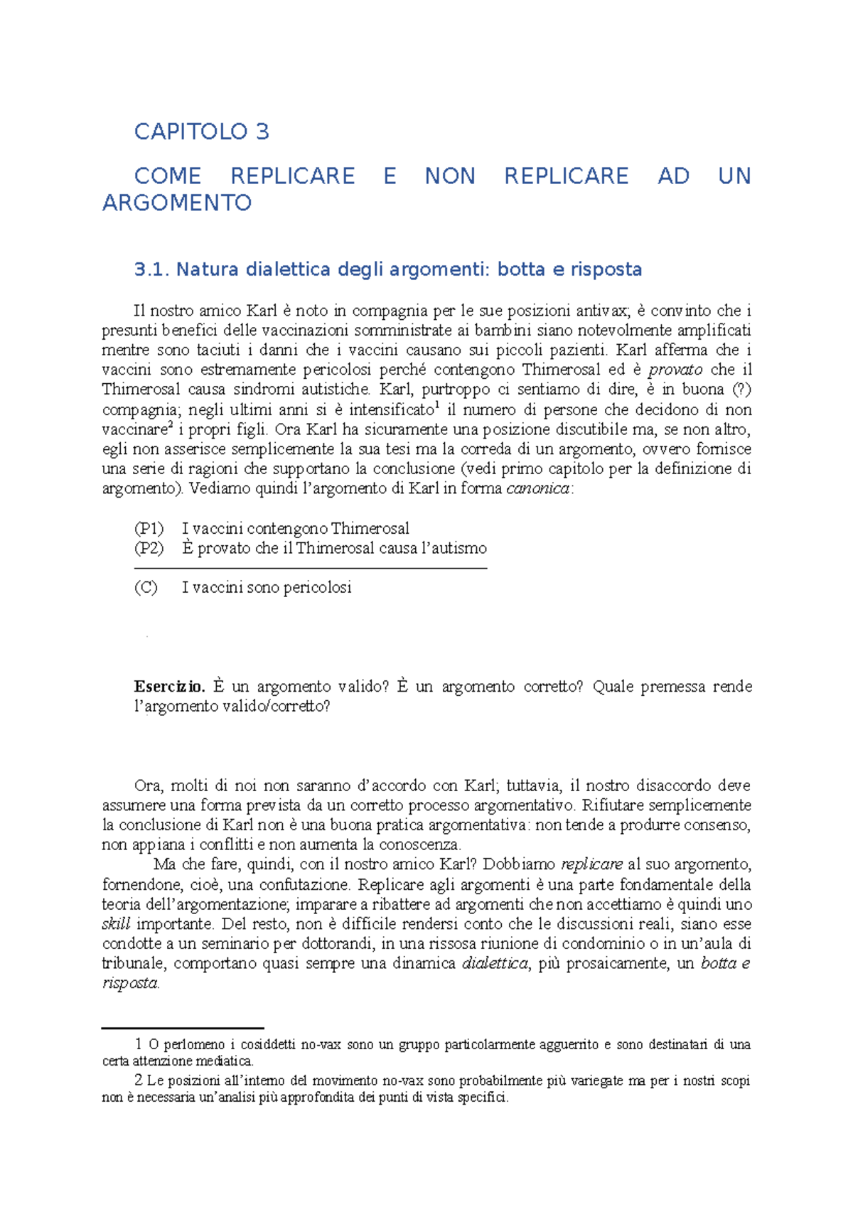 Replicare a un argomento - CAPITOLO 3 COME REPLICARE E NON REPLICARE AD ...