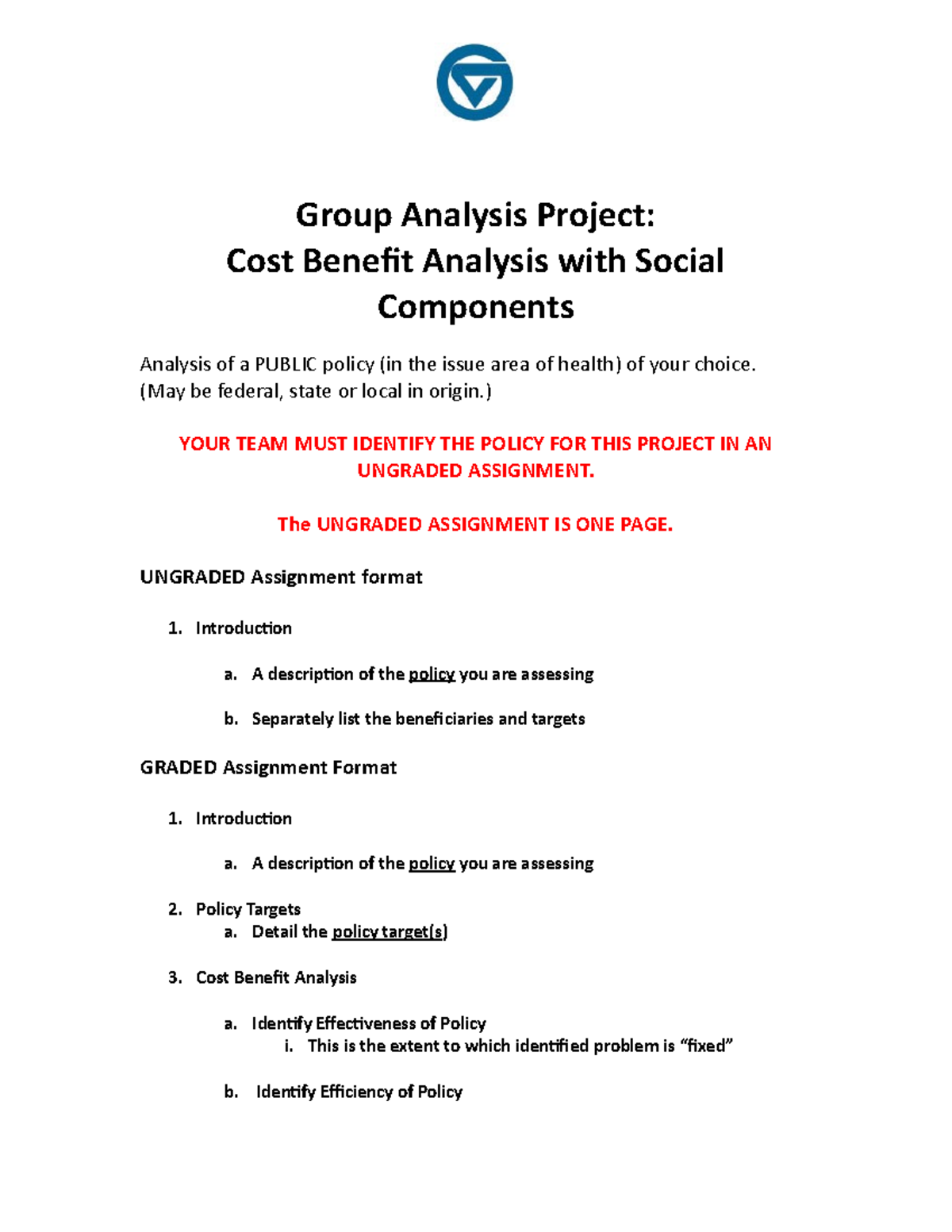 Group Analysis Project Assignment Guidance(1) - Group Analysis Project ...