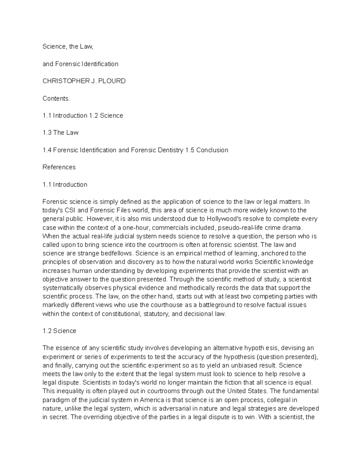 Forensic - lecture note for the whole sememester and samplex that are ...