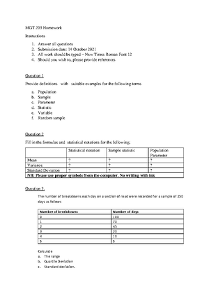 Mgt 301-1 - past paper - organizational behavior - Studocu