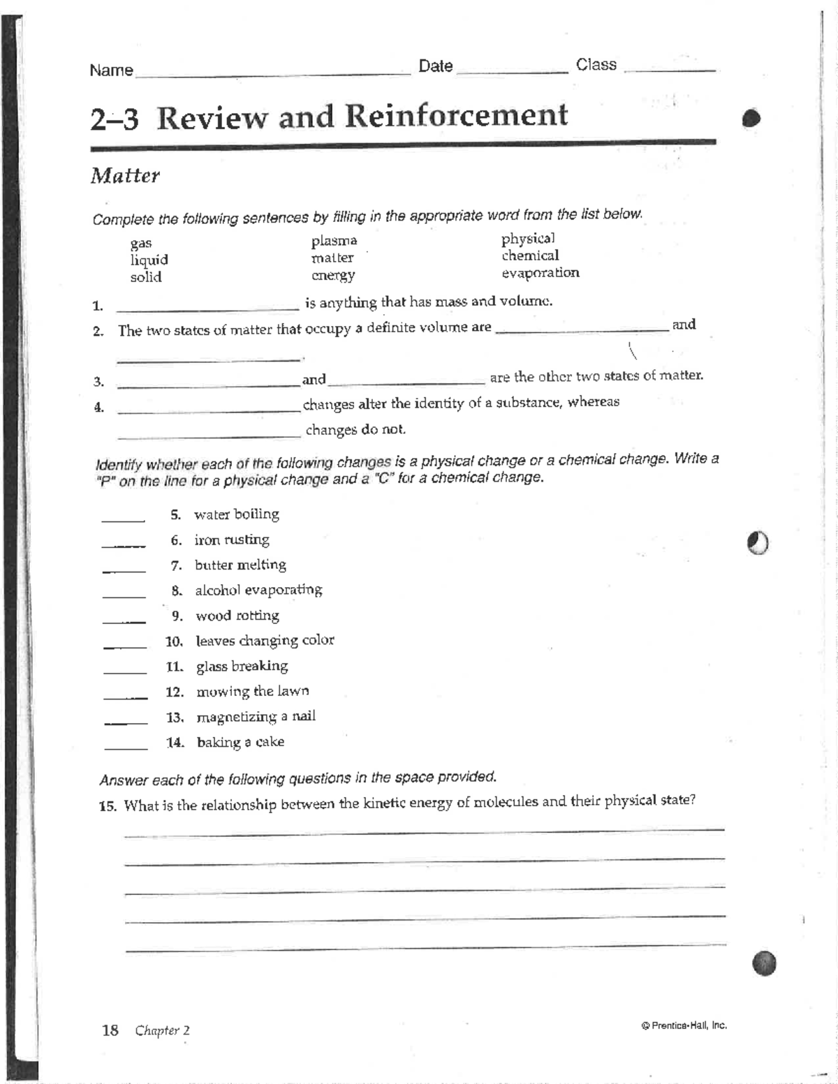 Chapter 3 homework packet - Studocu