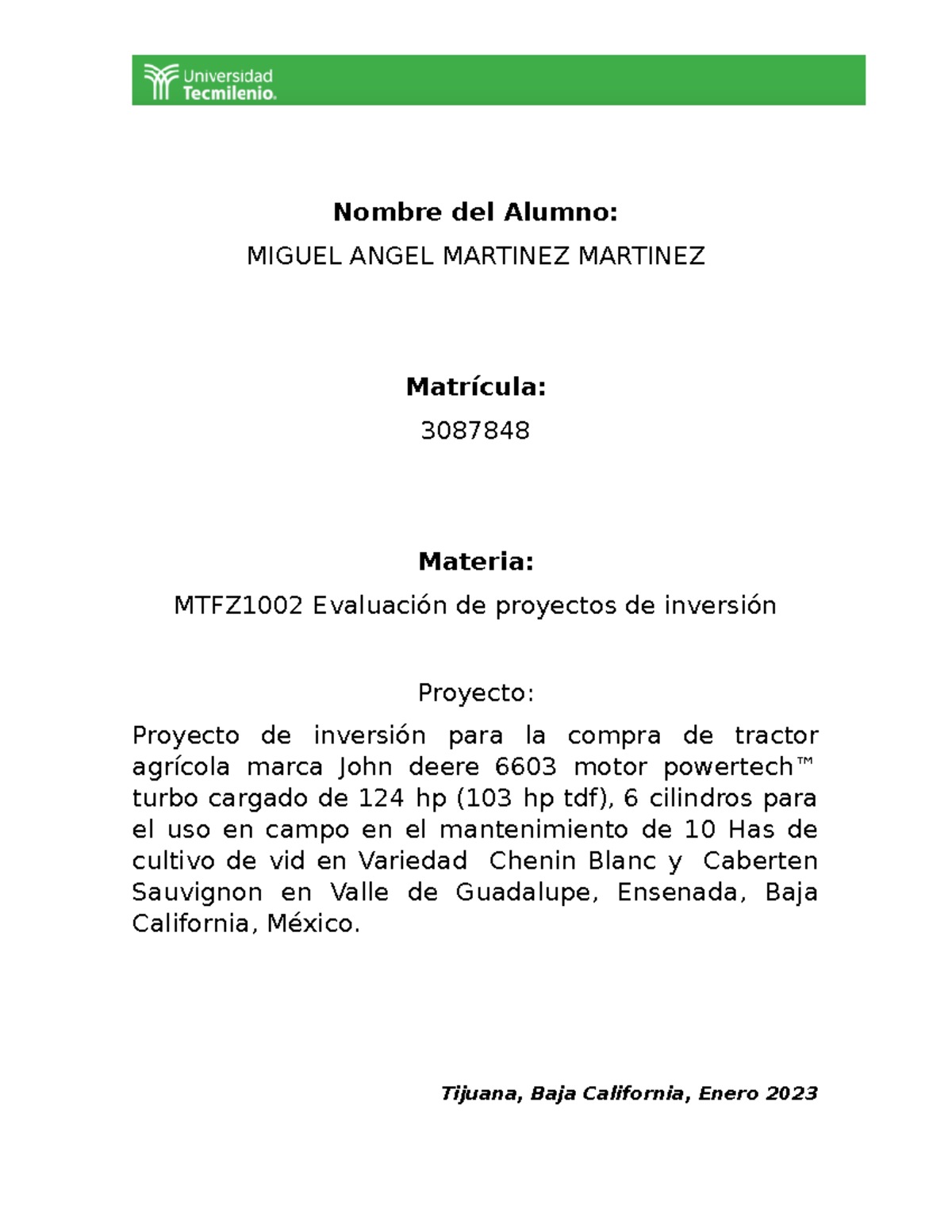 Avance evidencia parte 1 T+ AREA Miguel Angel Martinez Martinez ...