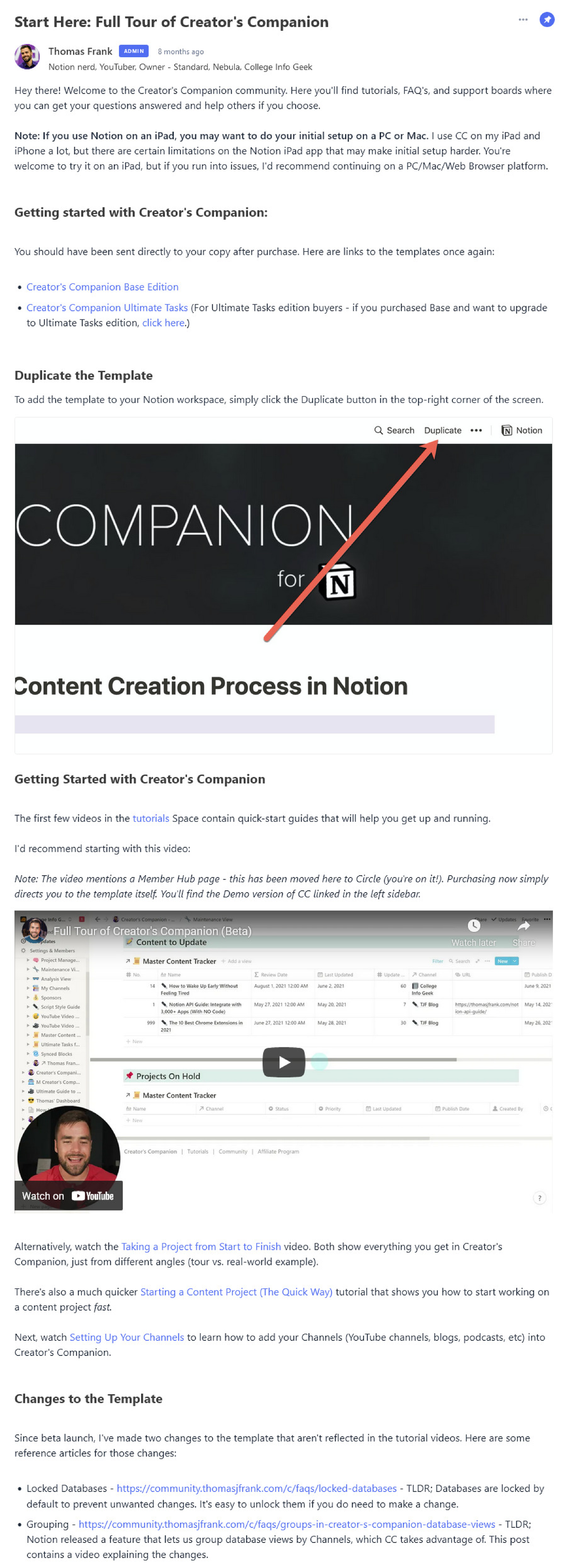 01a-Start Here - Full Tour of Creator's Companion - fundamental of ...