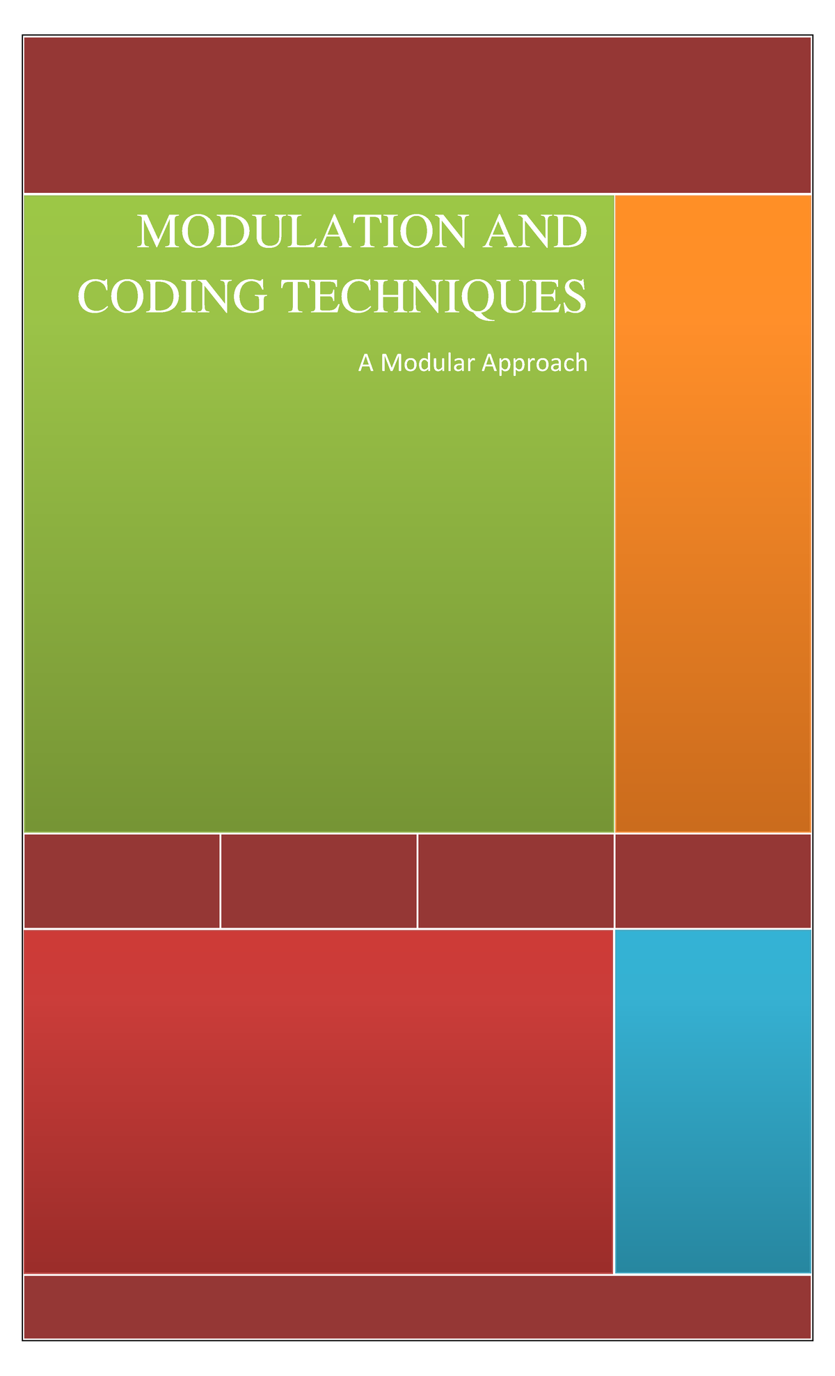 Module 2-Digital Modulation 1 - Oy MODULATION AND CODING TECHNIQUES A ...