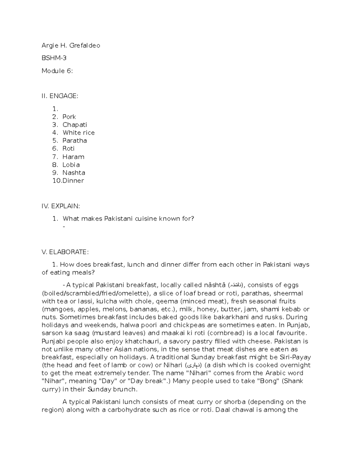 oral communication module 4 week 4 delivery of speech - Argie H ...