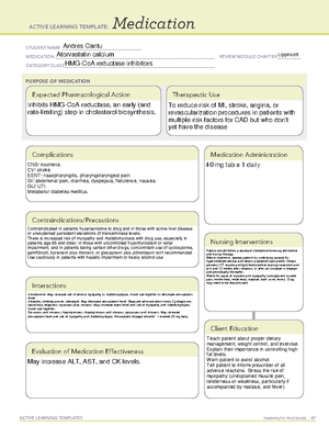 ATI Medication Docusate Calcium (Laxative) - ACTIVE LEARNING TEMPLATES ...