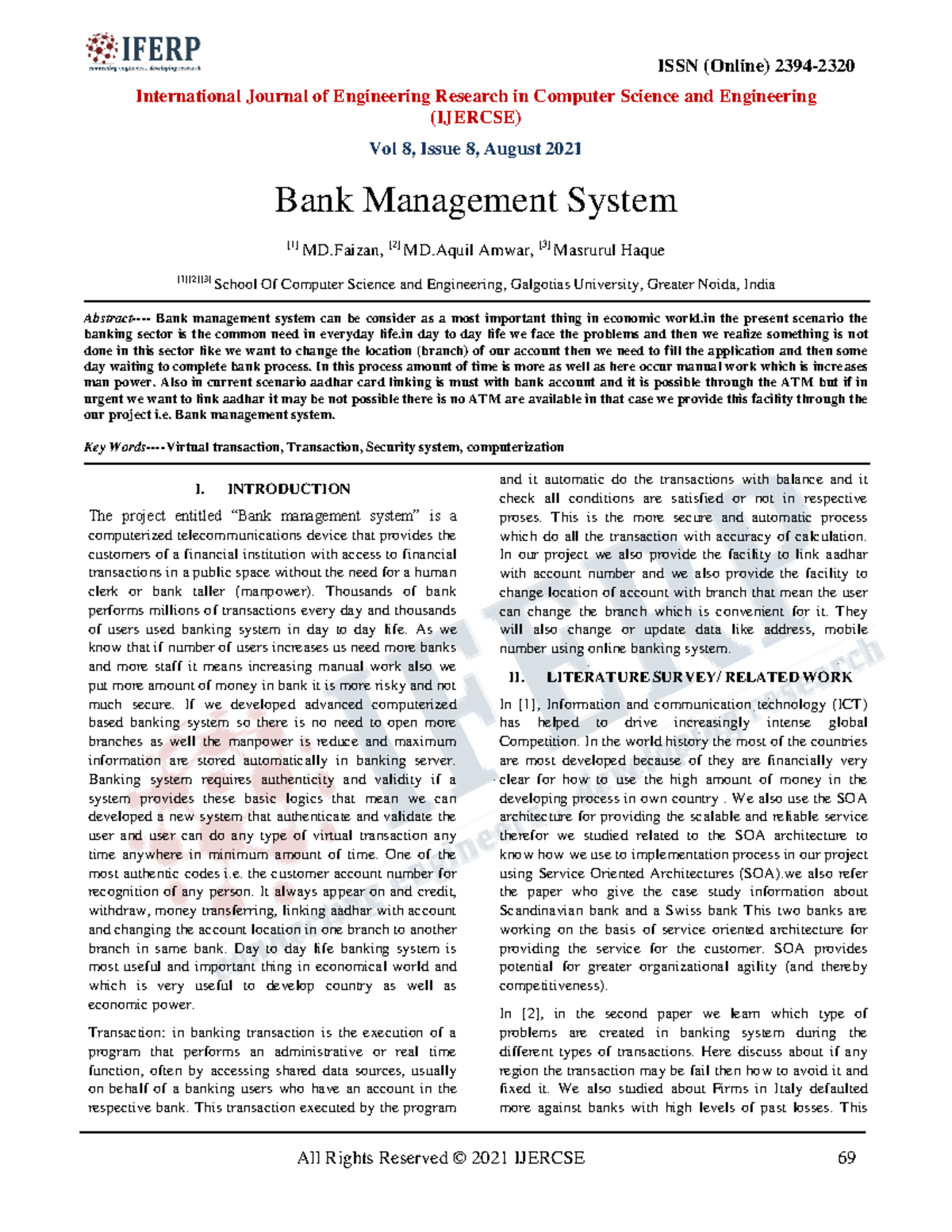Bms - it is very nice document - International Journal of Engineering ...
