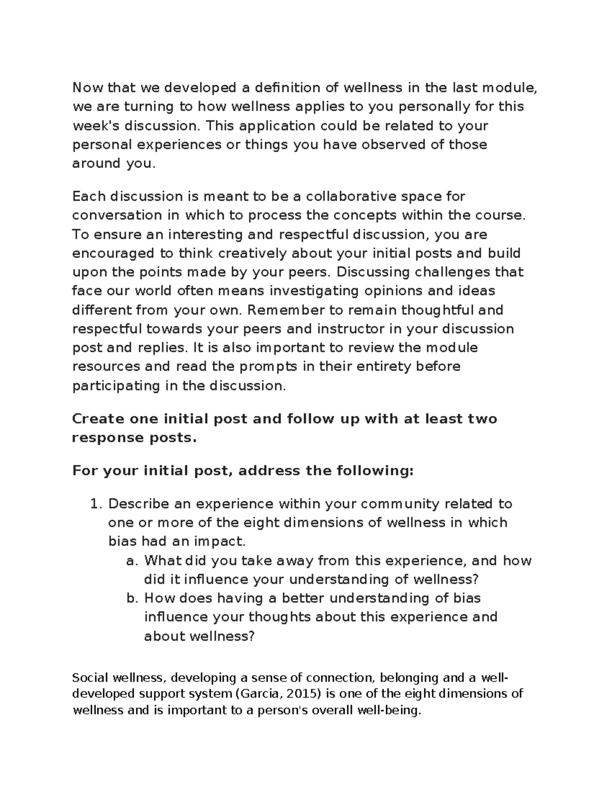 IDS-402 Mod 2 Discussion - Now that we developed a definition of ...