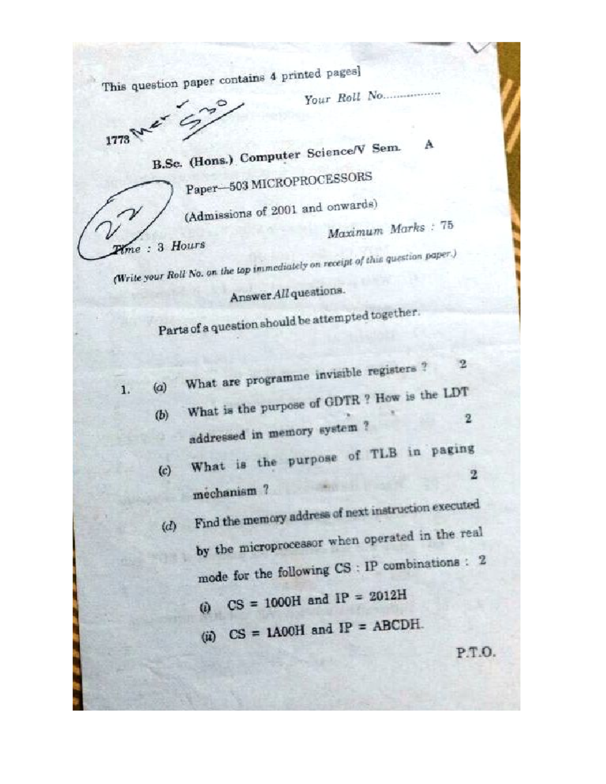 Micro Paper 1 - Ooo - LS 2023 - Studocu