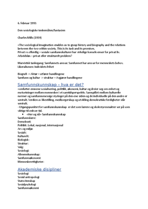 Samfunnskunnskap og samfunnsfaglige metoder - Samfunnskunnskap ...