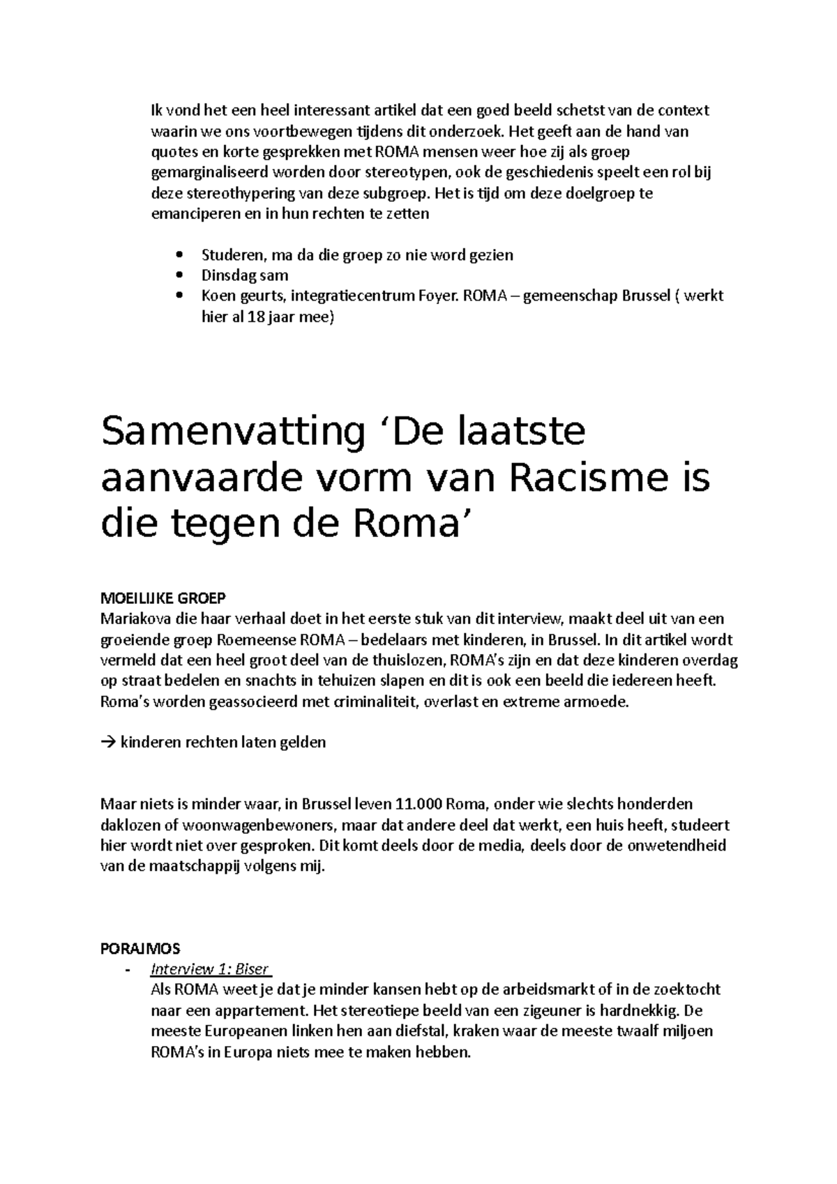 Ik vond het een heel interessant artikel dat een goed beeld schetst van ...