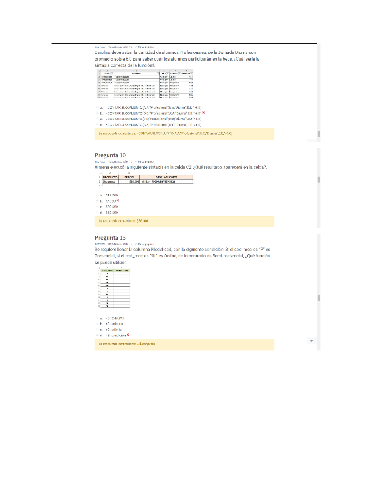 Prueba 1 Curso Excel Intermedio 2023 - Studocu