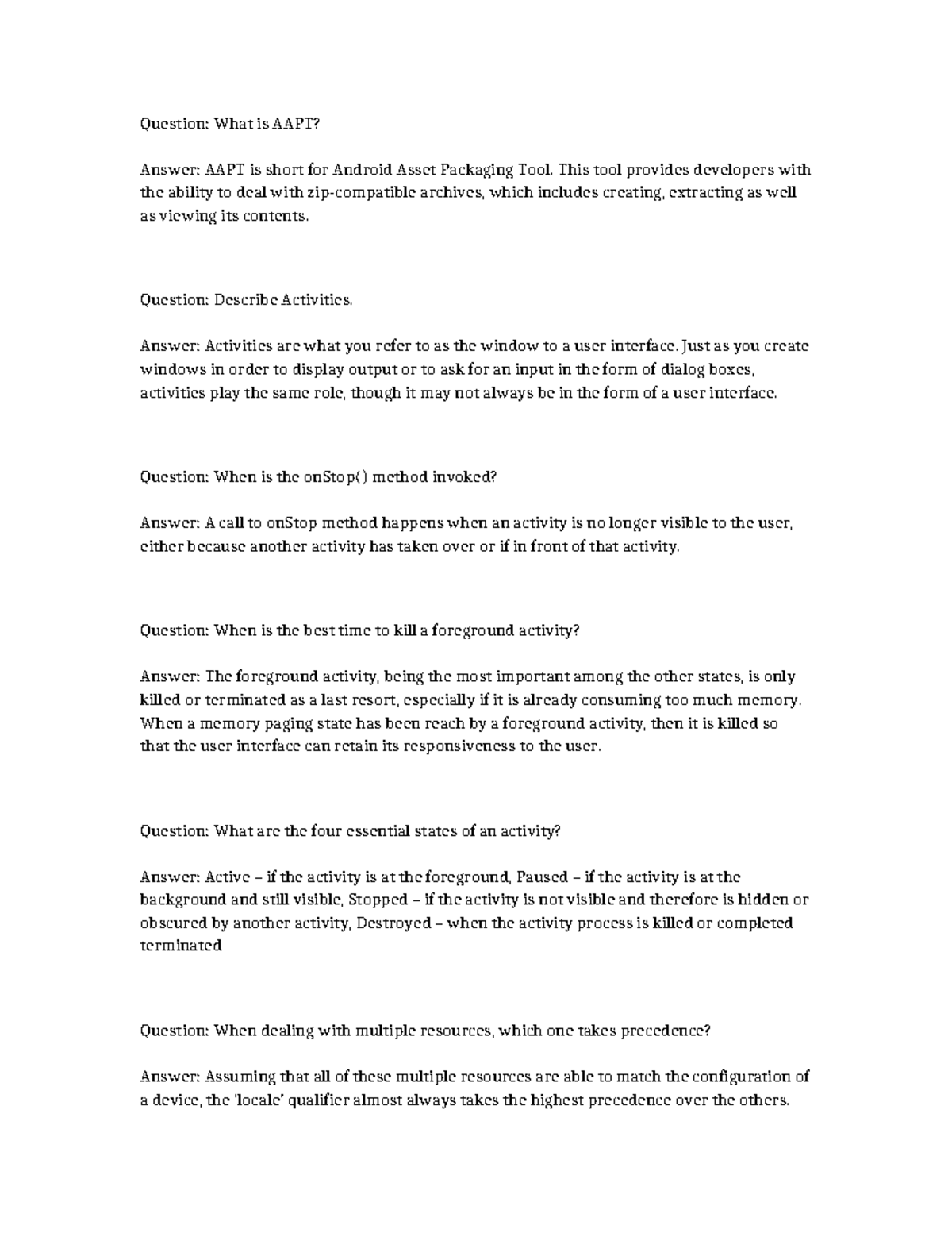 Ct - good luck - Question: What is AAPT? Answer: AAPT is short for ...