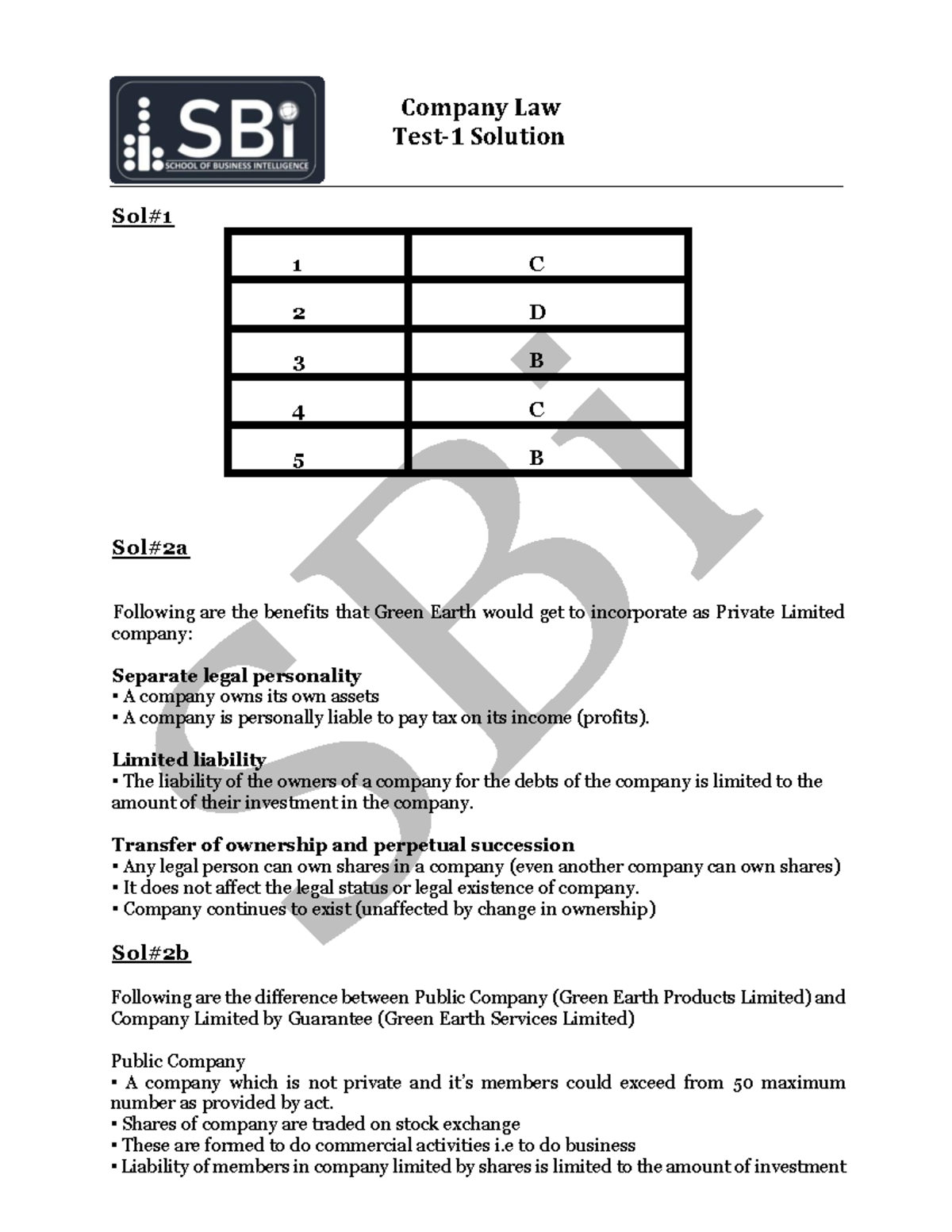 Claw Test-2 Solution - this is a extraordinary study material ...
