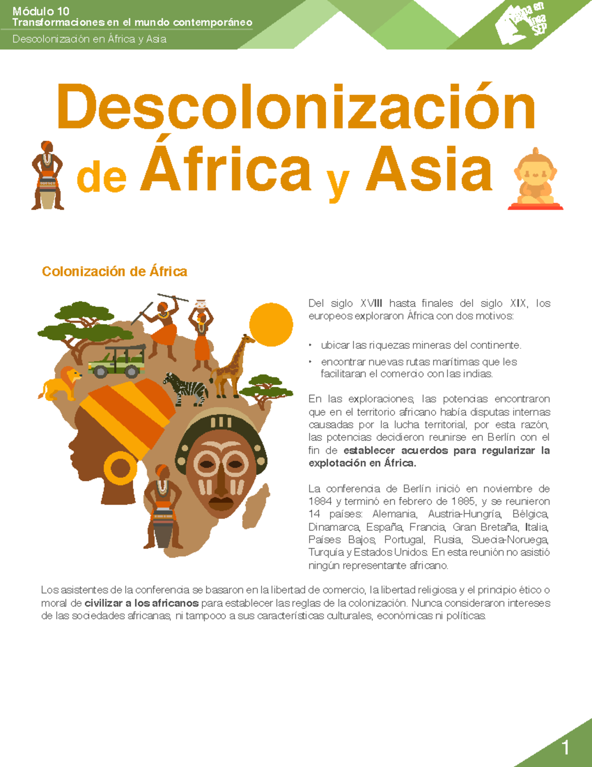M10 S2 Descolonizacion en Africa y Asia - historia - Studocu