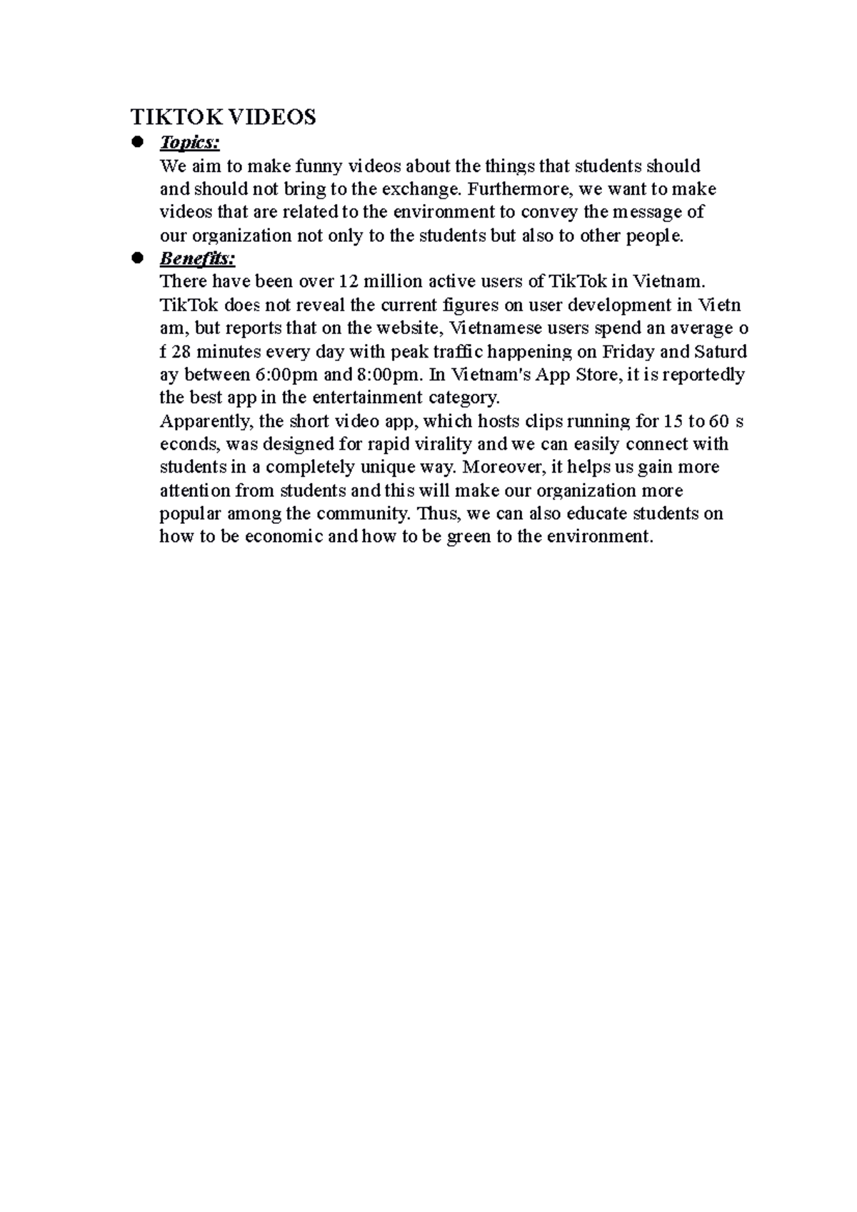 Tiktok maintain - TIKTOK VIDEOS Topics: We aim to make funny videos ...