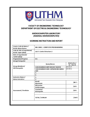 Updated Procedure - COD BOD DO - PROCEDURE: Chemical Oxygen Demand (COD ...