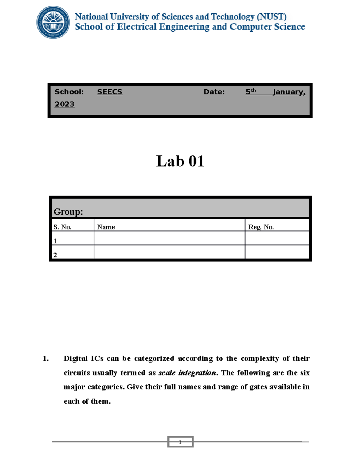 LAB1 - EE122 Computer Architecture and Logic Design lab report ...