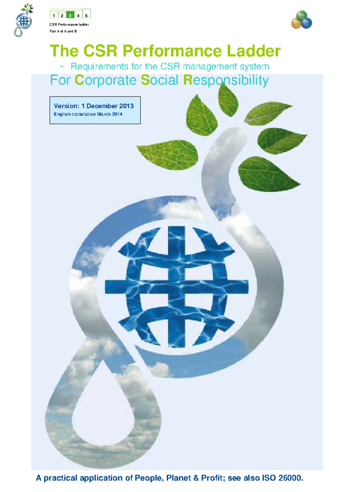CSR Performance ladder in the Executive - Part A of A and B The CSR ...