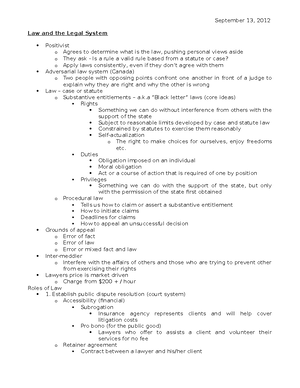 Law flowchart - good flow chart - Com302 - Canadian Law Public Private ...