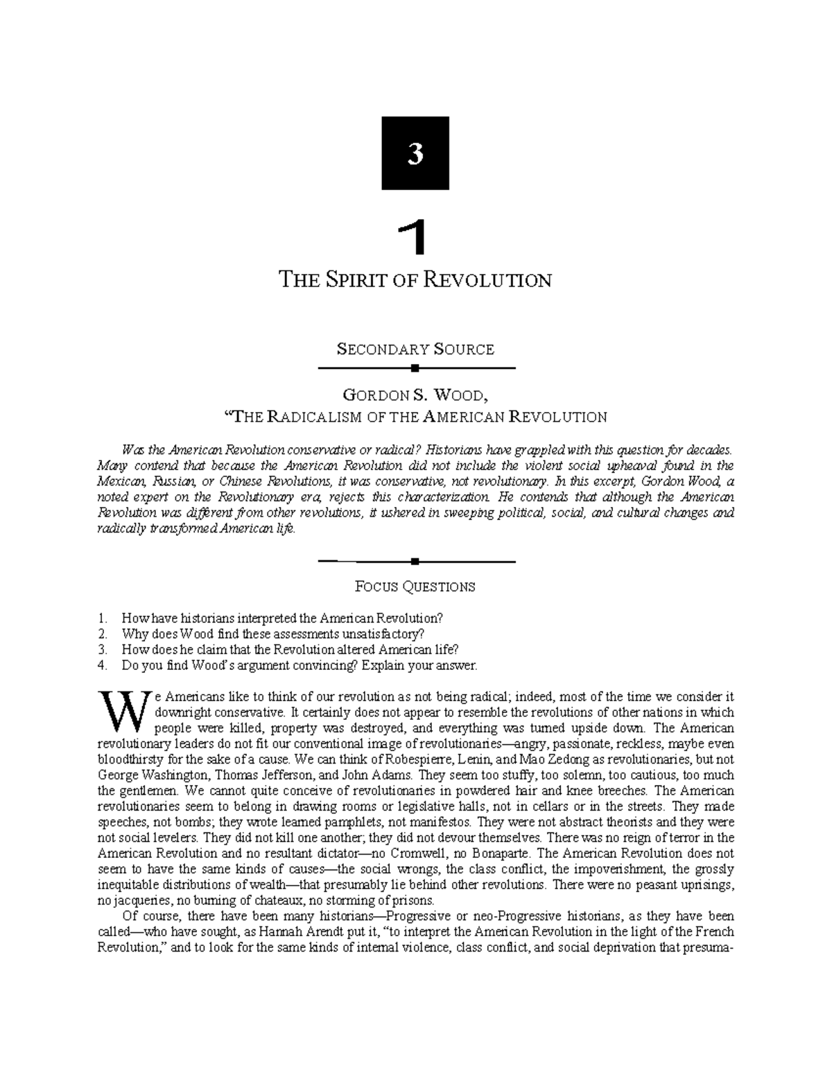 Gordon+Wood+and+revolutionary+spirit - 3 1 THE SPIRIT OF REVOLUTION S ...