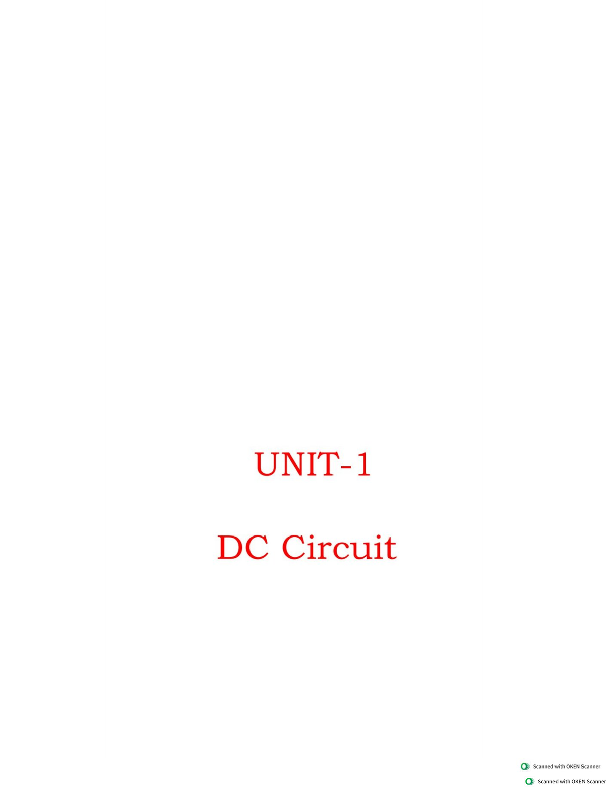 DC Circuit- Node Voltage Analysis - Electrical engineering - Studocu