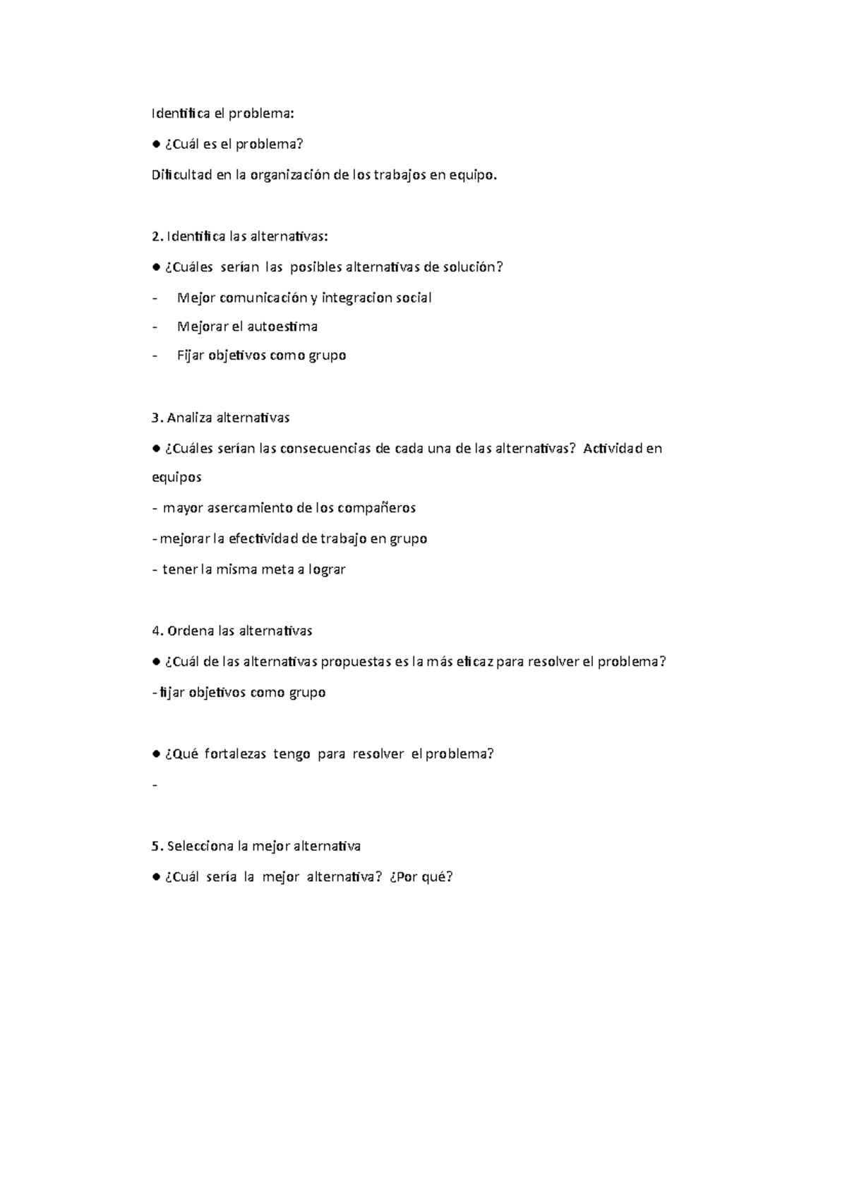 Identifica el problema - Identifica el problema: ¿Cuál es el problema ...