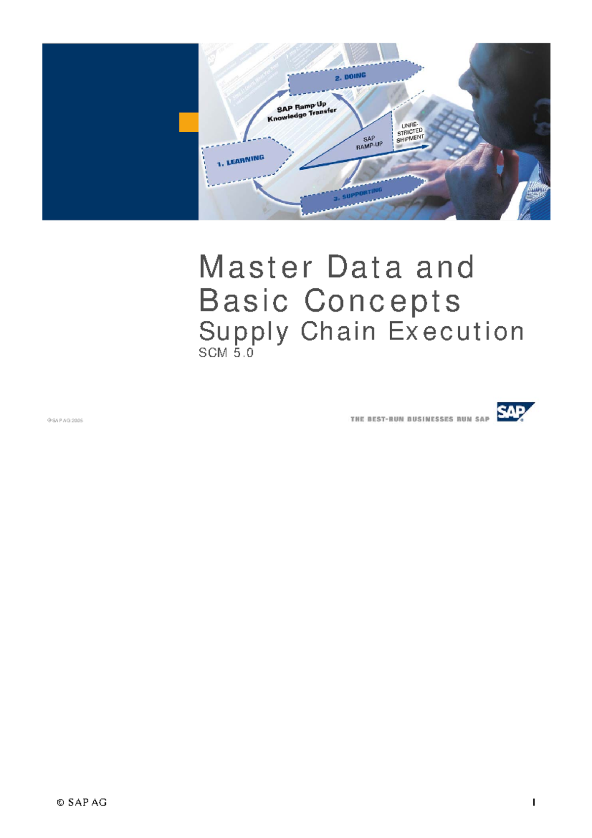 360685115 EWM Master Data and Basic Concepts - ©SAP AG 2005 M a s t e r ...
