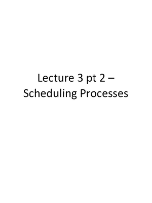 Lecture 6pt2 - Lecture 6 pt 2 Process Synchronization 6 Solution The ...