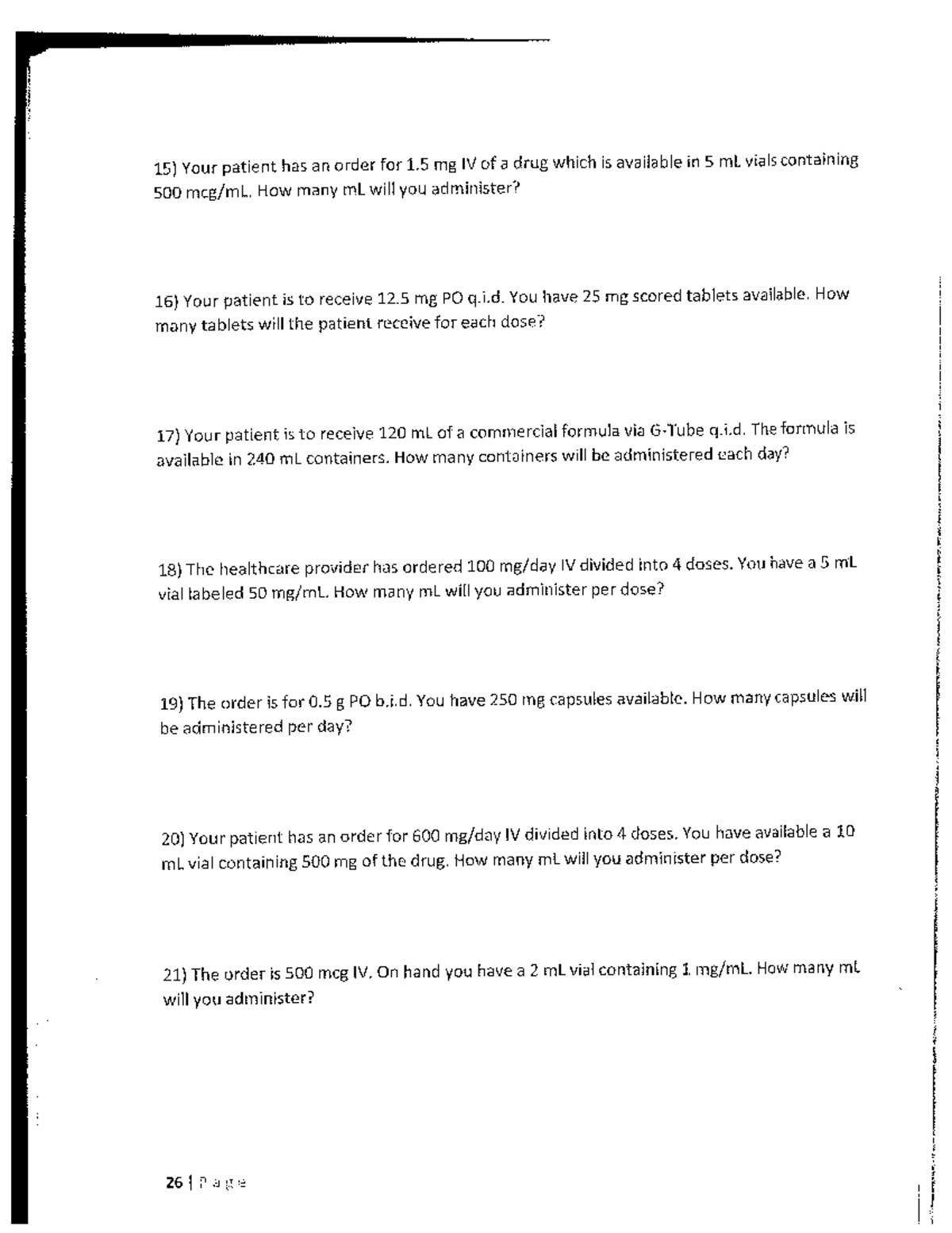 Med practice sheet #3 - 2102 - Studocu